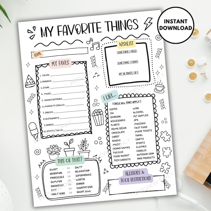 Favorite Things - Etsy