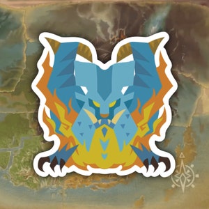 Monster Hunter World Stickers - Etsy