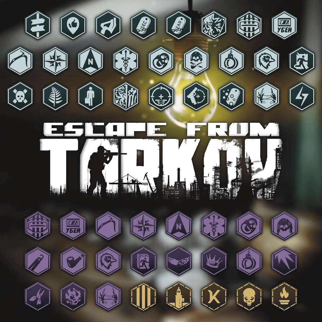 Escape From Tarkov Achievement Stickers - Etsy