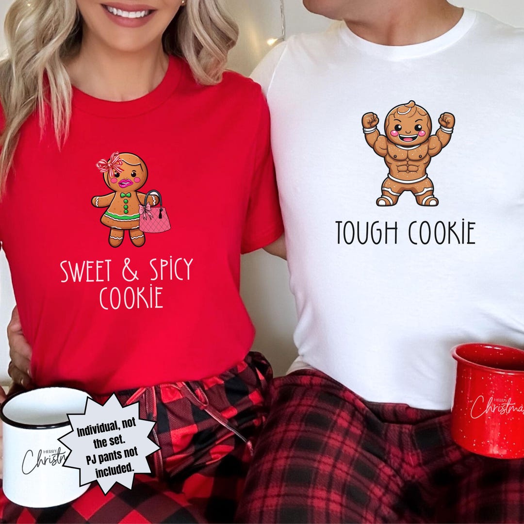 Funny Matching Couple Christmas Shirts, Christmas Couples Shirts ...