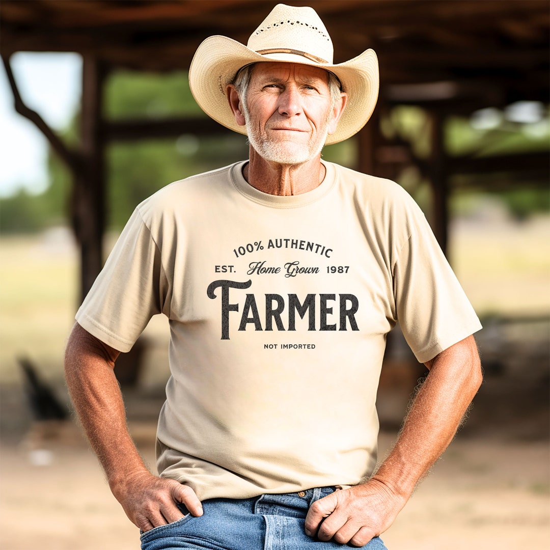 Custom Vintage Farming Shirt, Farm Lover Gift, Cow Dairy Farm T-shirt ...