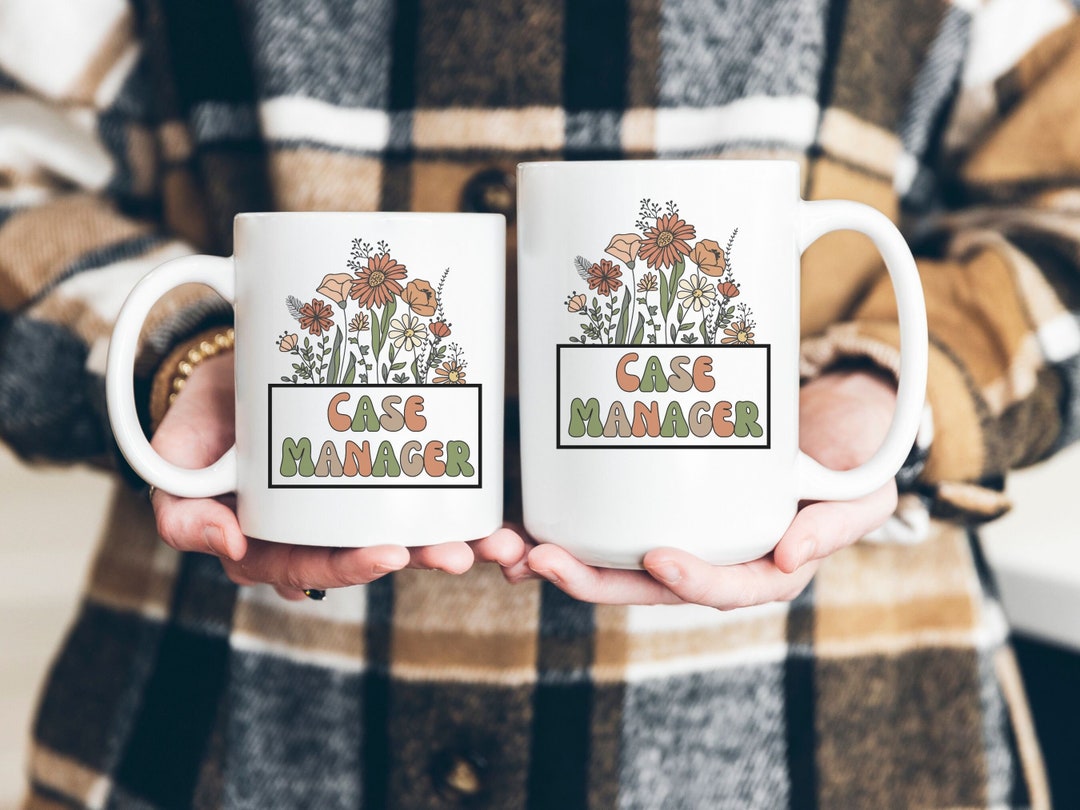 Case Manager Nurse Wildflower Mug Nurse Case Manager Gift Floral Case ...