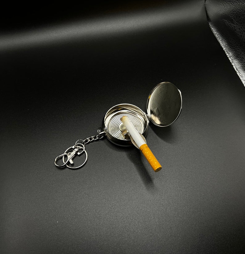Portable Ashtray Key Chain - Etsy