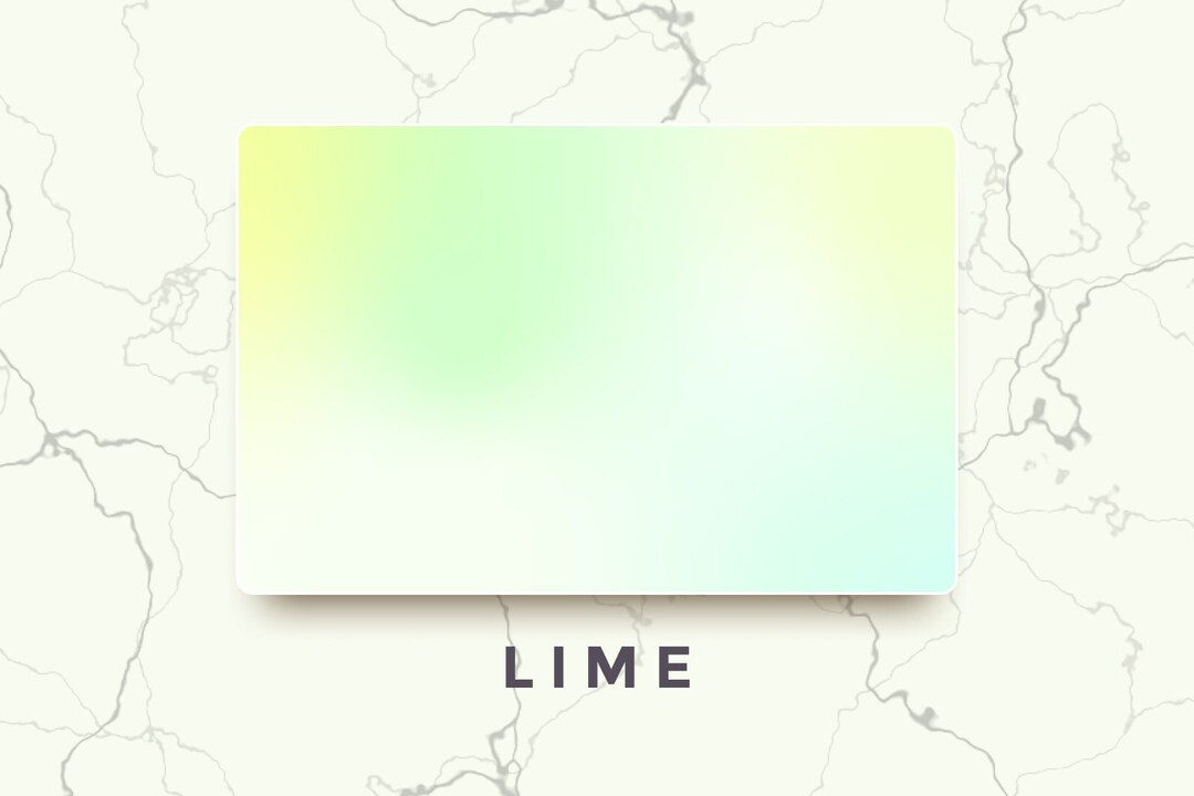 Lime Aura Gradient Background Digital Paper Abstract Background Light ...