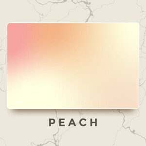 Peach Aura Gradient Background Digital Paper Abstract Background Light ...