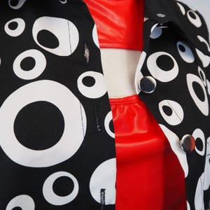 Googly Eyes Bolero, Whimsigoth Weirdcore Cropped Jean Jacket - Etsy