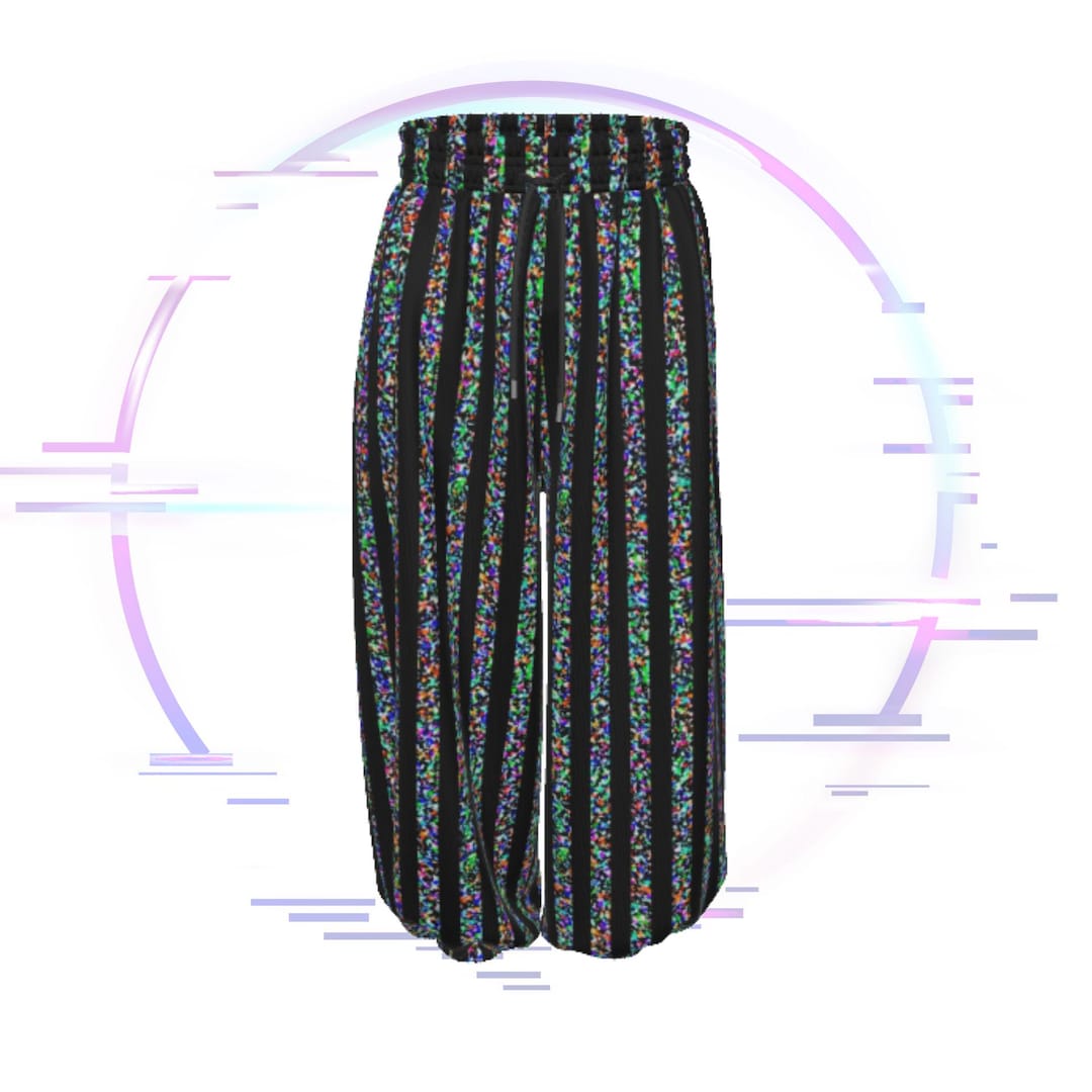 Brainrot Stripe Phat Pants, Scenecore Weirdcore Main Character Energy ...