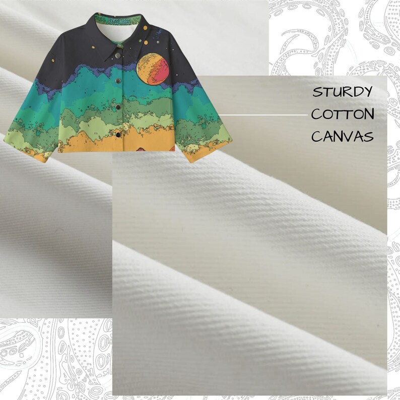 Scifi Landscape Bolero Weirdcore Alien Planet Cyberpunk Jacket Weird ...