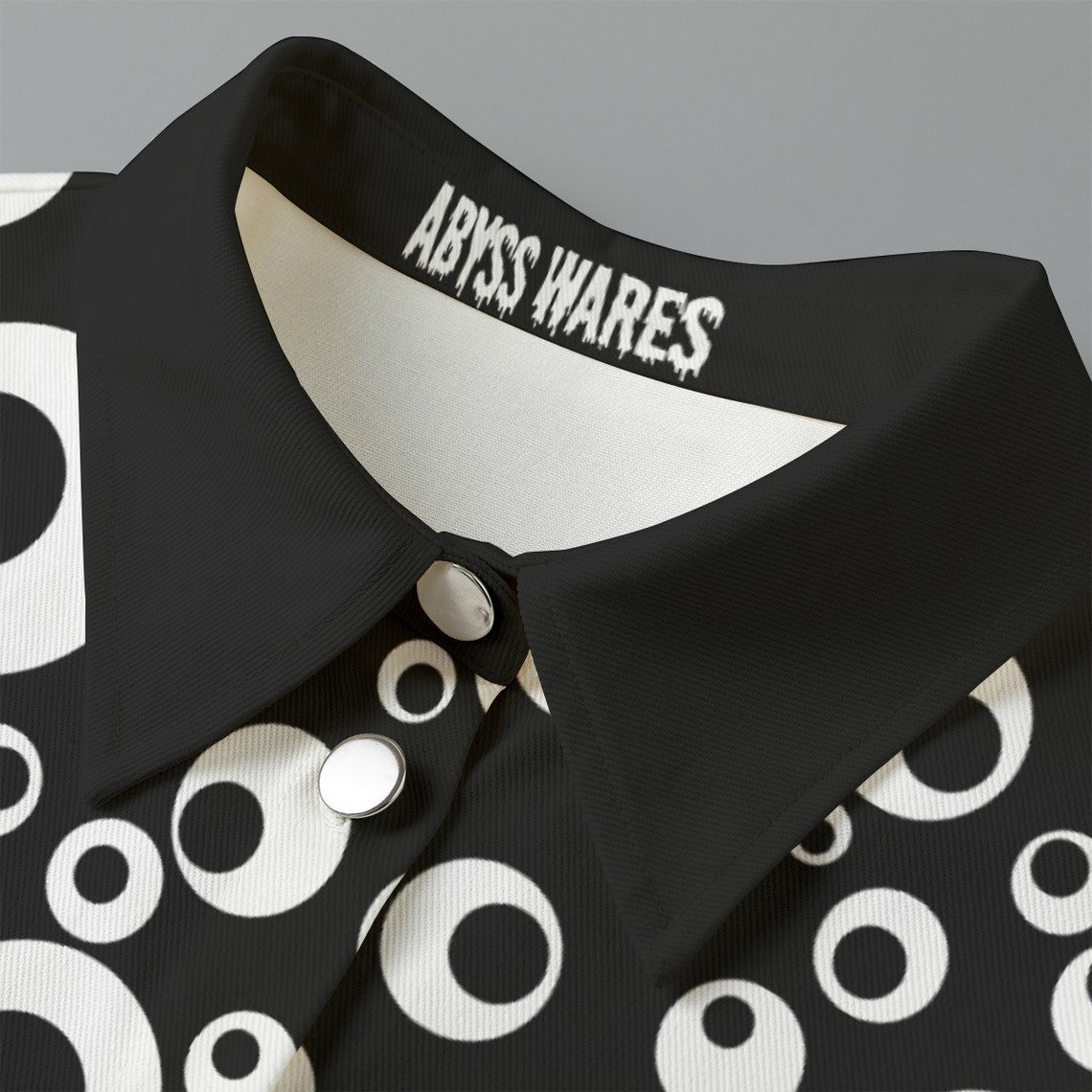 Googly Eyes Bolero Whimsigoth Weirdcore Cropped Jean Jacket Everything ...