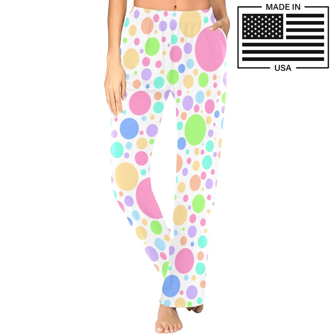 Softie Spots Clown Loungers, Womens Clowncore Sleep N Costume Pants - Etsy