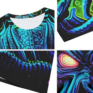 Cthulhu Cryptid Shirt Halloween 3D Printed T-shirt Weird Stuff Kraken ...