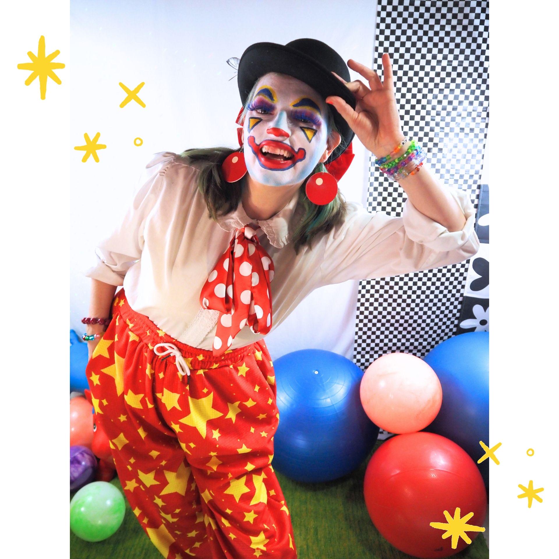 Red Polkadot Clown Cravat, Ascot Tie Circus Core Silly Fun Clowncore ...