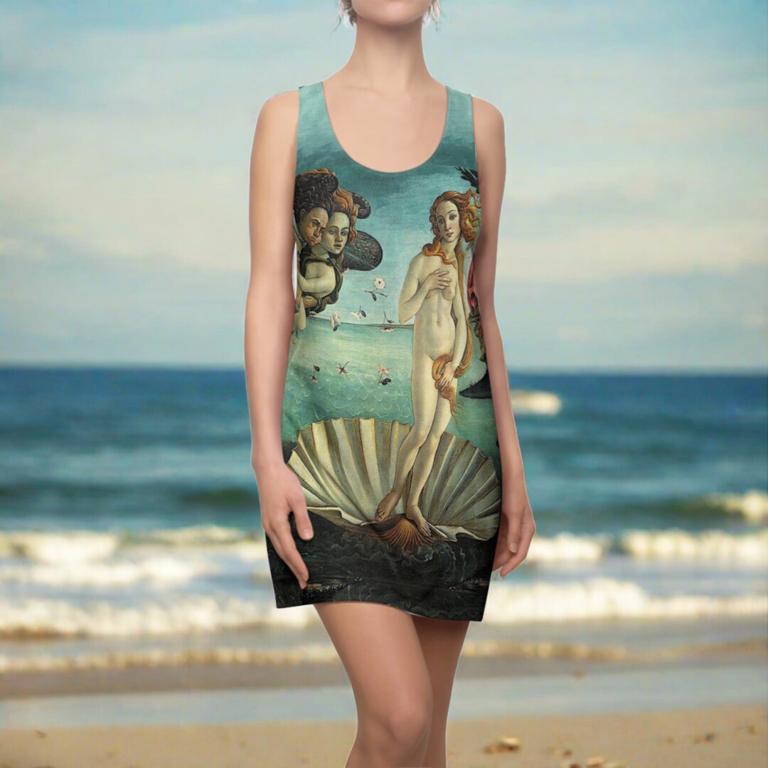 Birth of Venus Sundress, Greek Goddess Fantasy Dress - Etsy