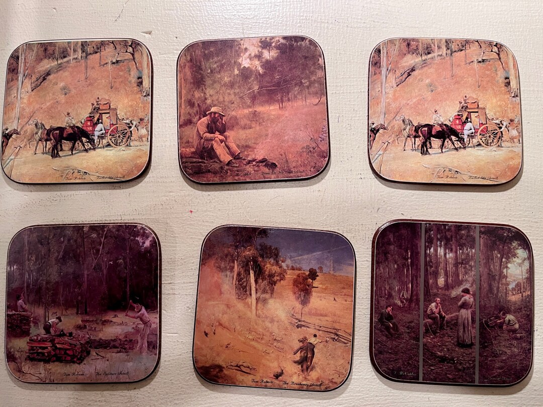 Collectable Coasters From Around the World - Set of 6 From Australia ...