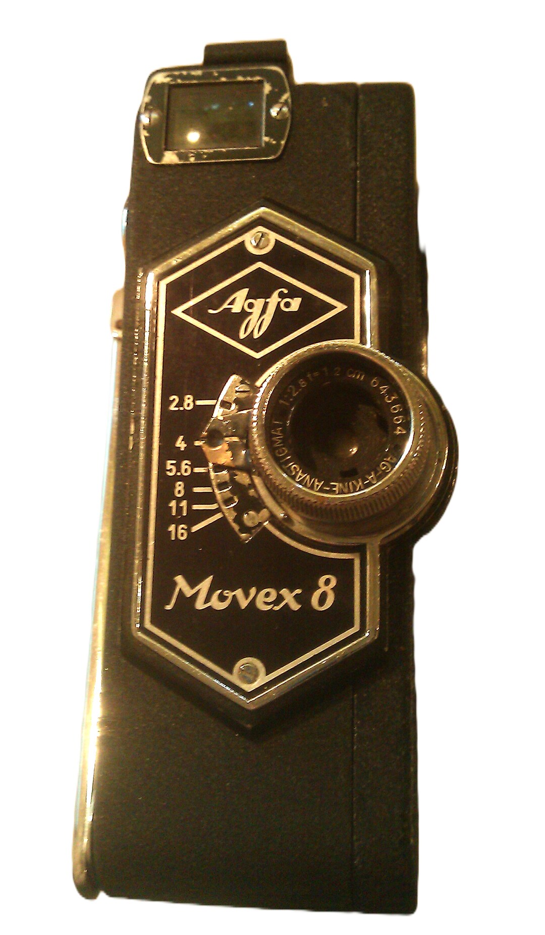 Vintage Spanish Labeled Agfa Movex 8 Movie Camera, the First Single-8 ...