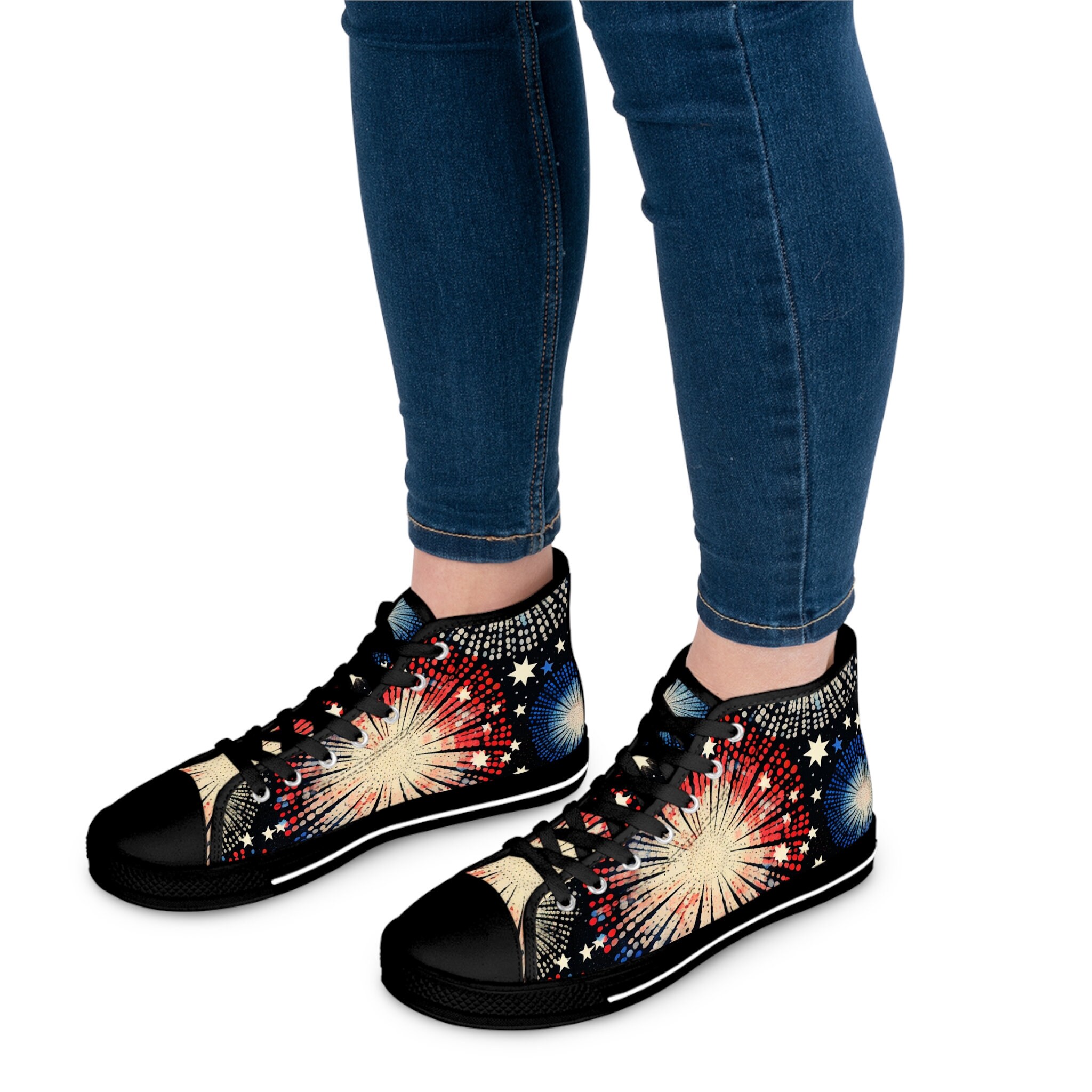 Fireworks Women's High Top Sneakers - Etsy
