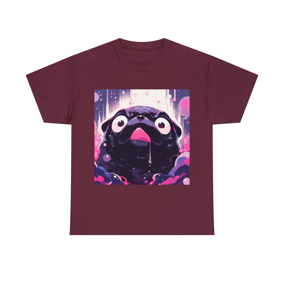 Pugs Drool Unisex Heavy Cotton Tee - Etsy