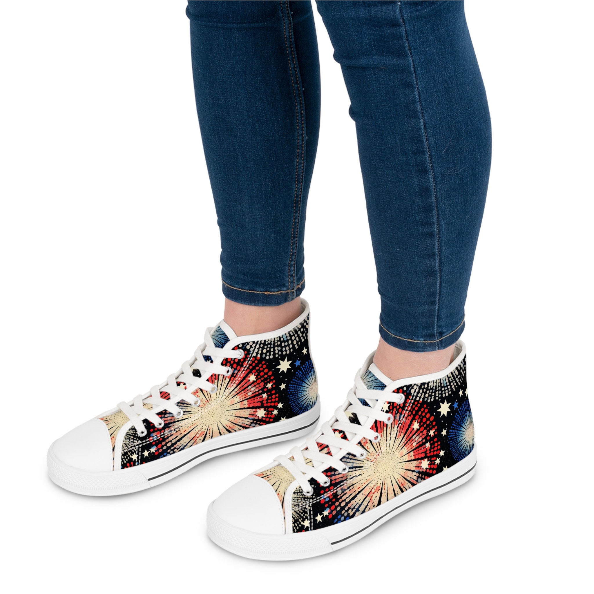 Fireworks Women's High Top Sneakers - Etsy