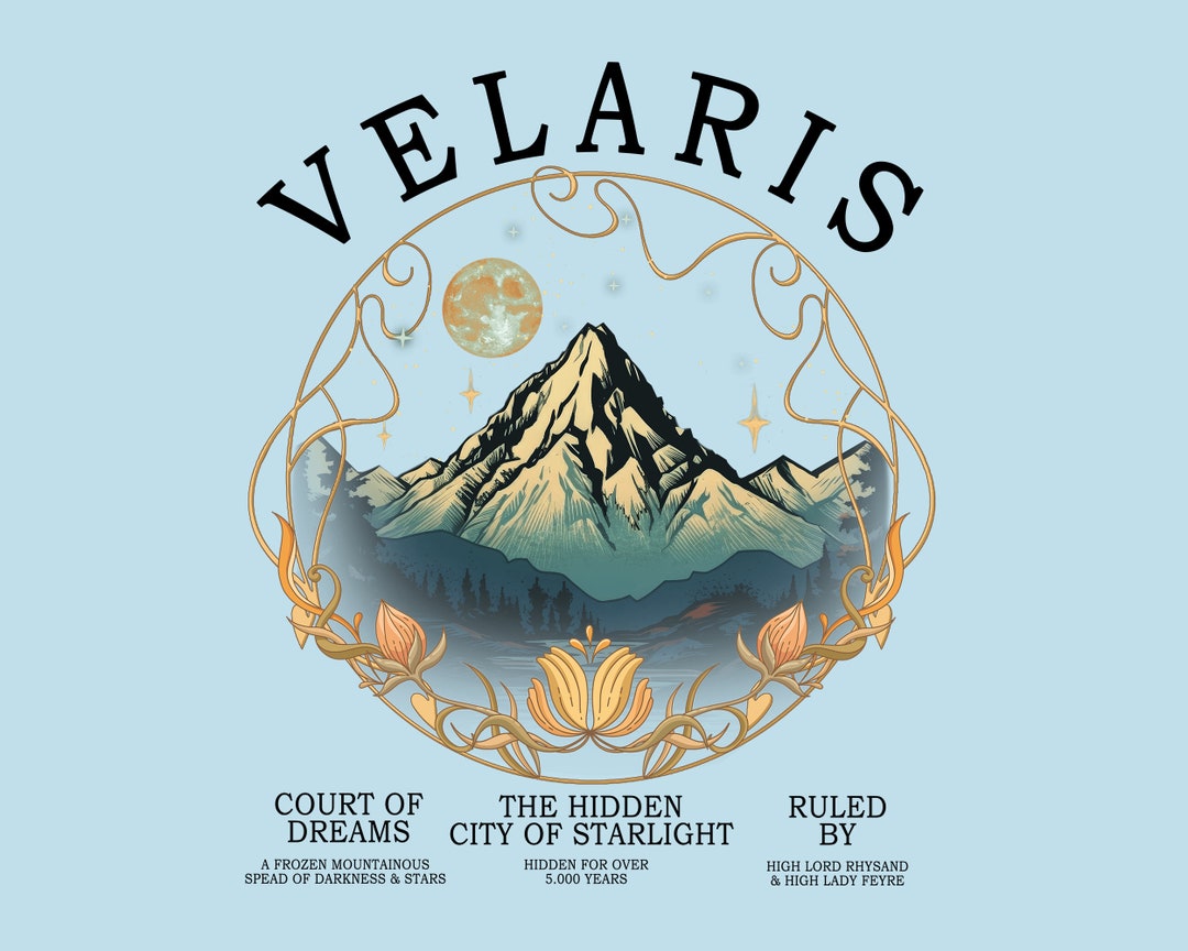 Velaris City of Starlight PNG the Night Court Png to the - Etsy