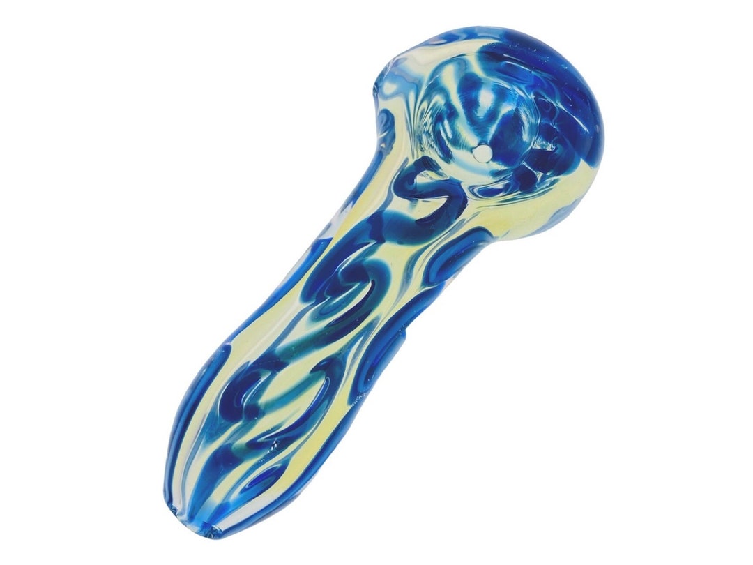 Hand Blown Inside Out Color Changing California Made Glass Pipe With ...
