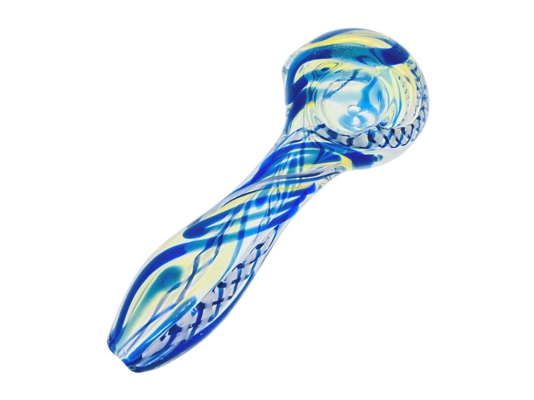 Hand Blown Inside Out Color Changing California Made Glass Pipe With ...