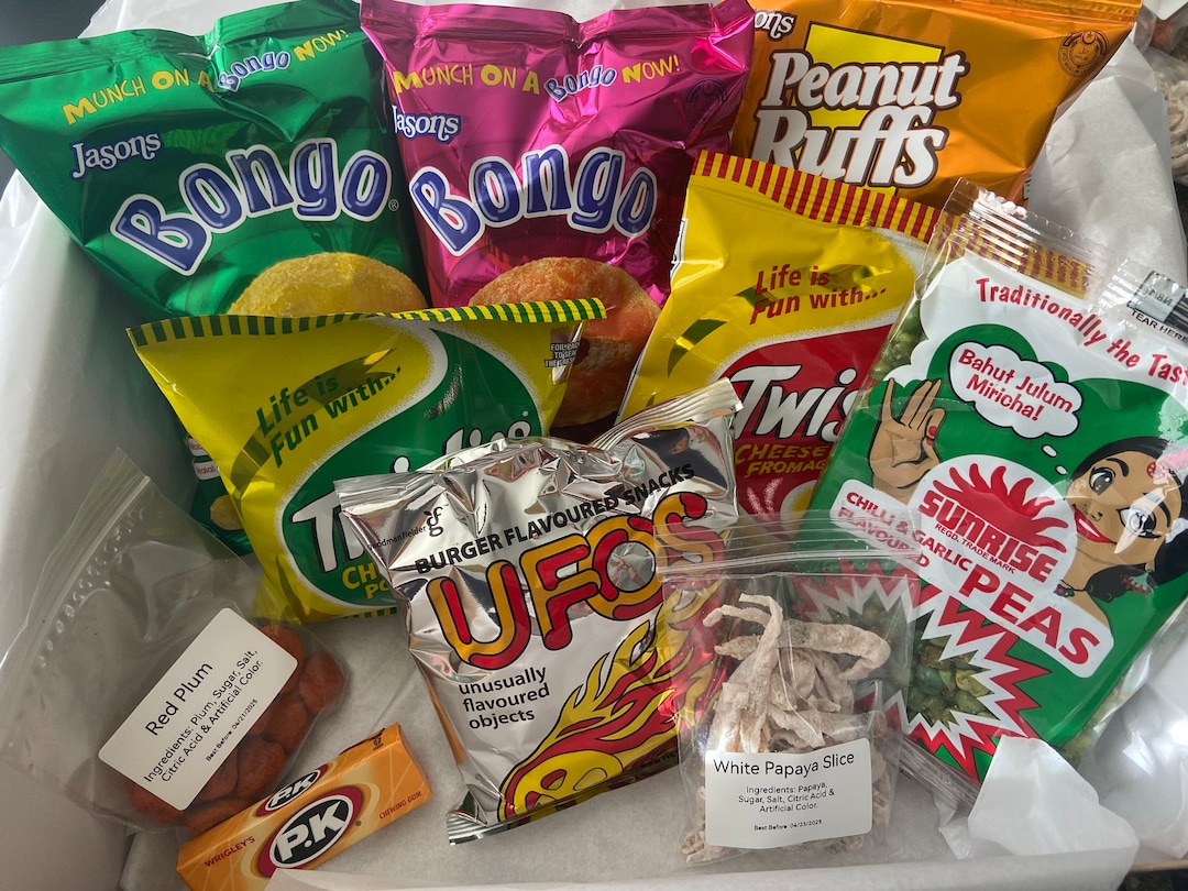 Fijian Snacks/snack Care Package/treat Box/just Because Gift - Etsy