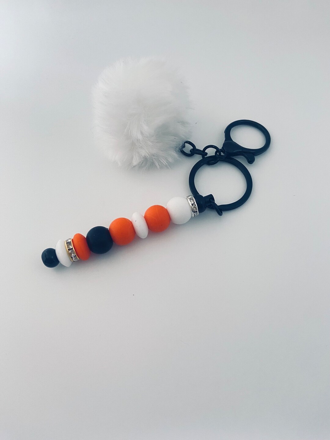 Silicone Beaded Keychains Free US Shipping - Etsy