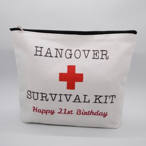 Ladies 21st Birthday Hang Over Kit After Party Recovery Items/gift for ...