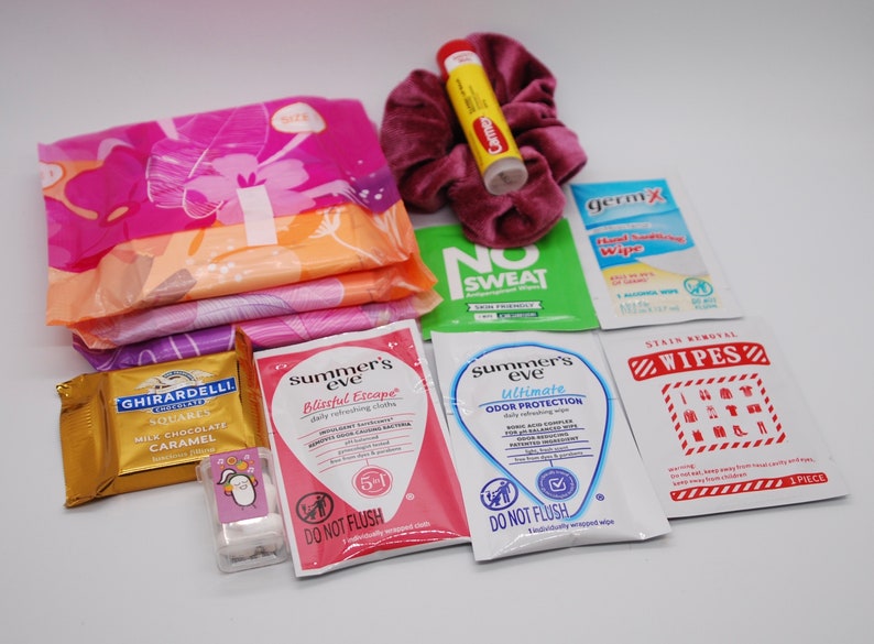 First Period Kit for Girls 10-12 for School Teen Tween Preteen Period ...