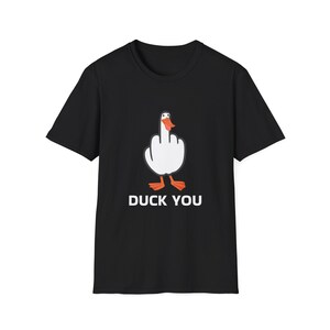 Duck You T-shirt, Funny Duck Shirt, Duck Meme, 14 Colors - Etsy