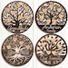 Family Tree Round Sign Bundle SVG DXF, Laser Cut Files Glowforge, Front ...