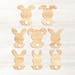 8 Bunny Butt Cartoon Style SVG, Cute Adorable Playful Rabbit, Laser Cut ...