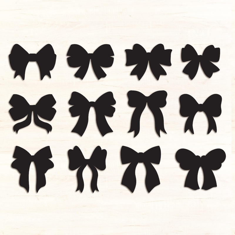 Decorative Bow Pattern - Etsy