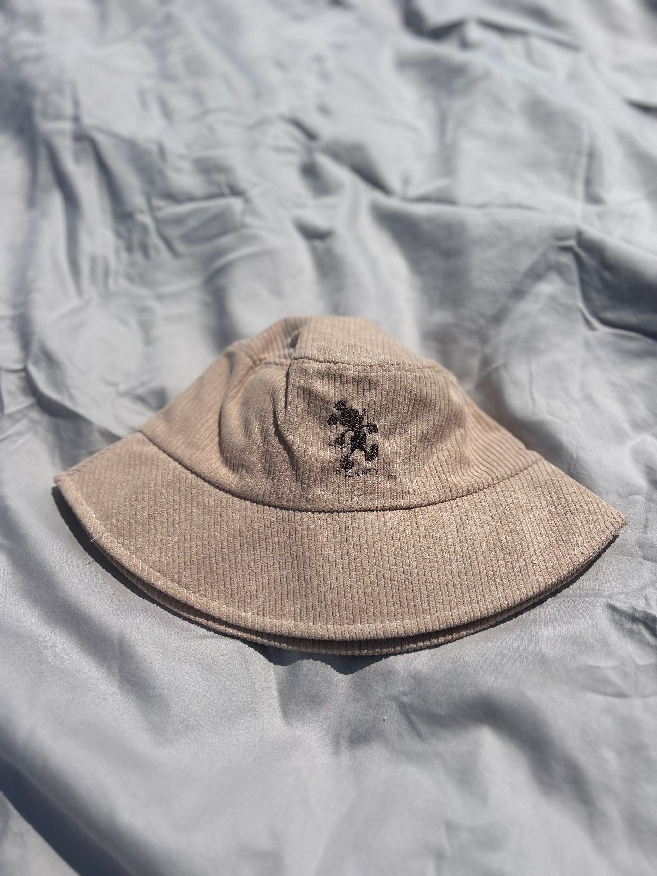 Embroidered Beige Mouse Unisex Bucket Hat - Etsy