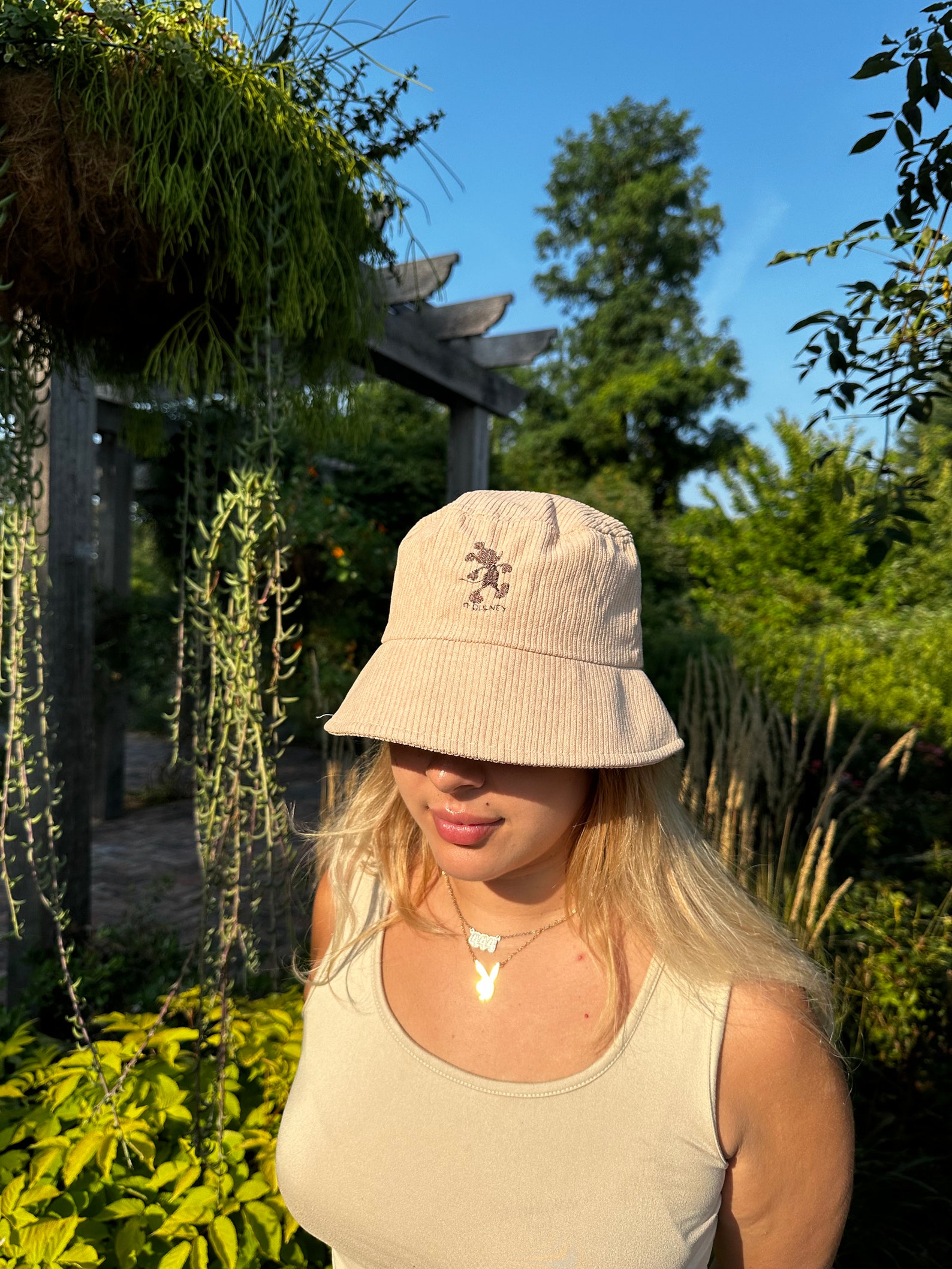 Embroidered Beige Mouse Unisex Bucket Hat - Etsy