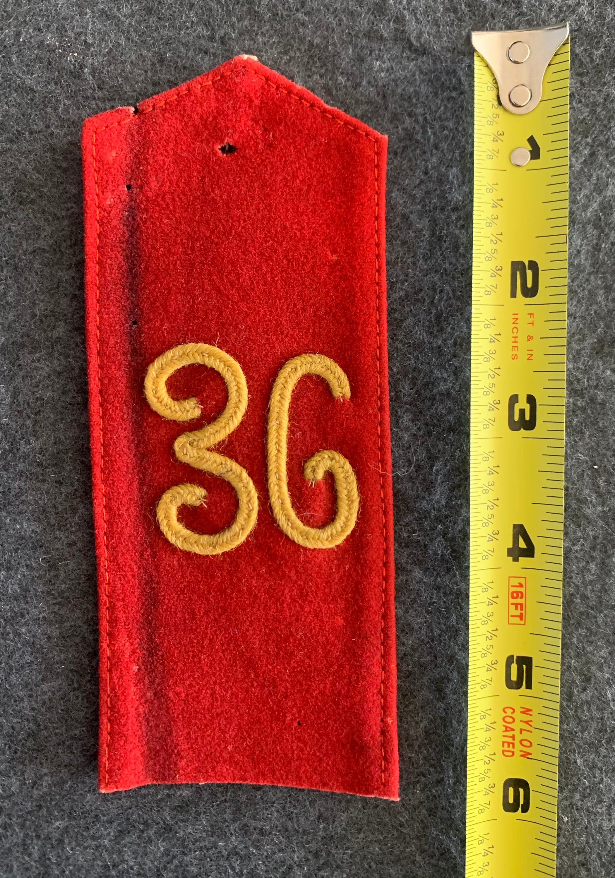 Original Imperial German Army Shoulder Strap 36th Infantry Regiment - Etsy