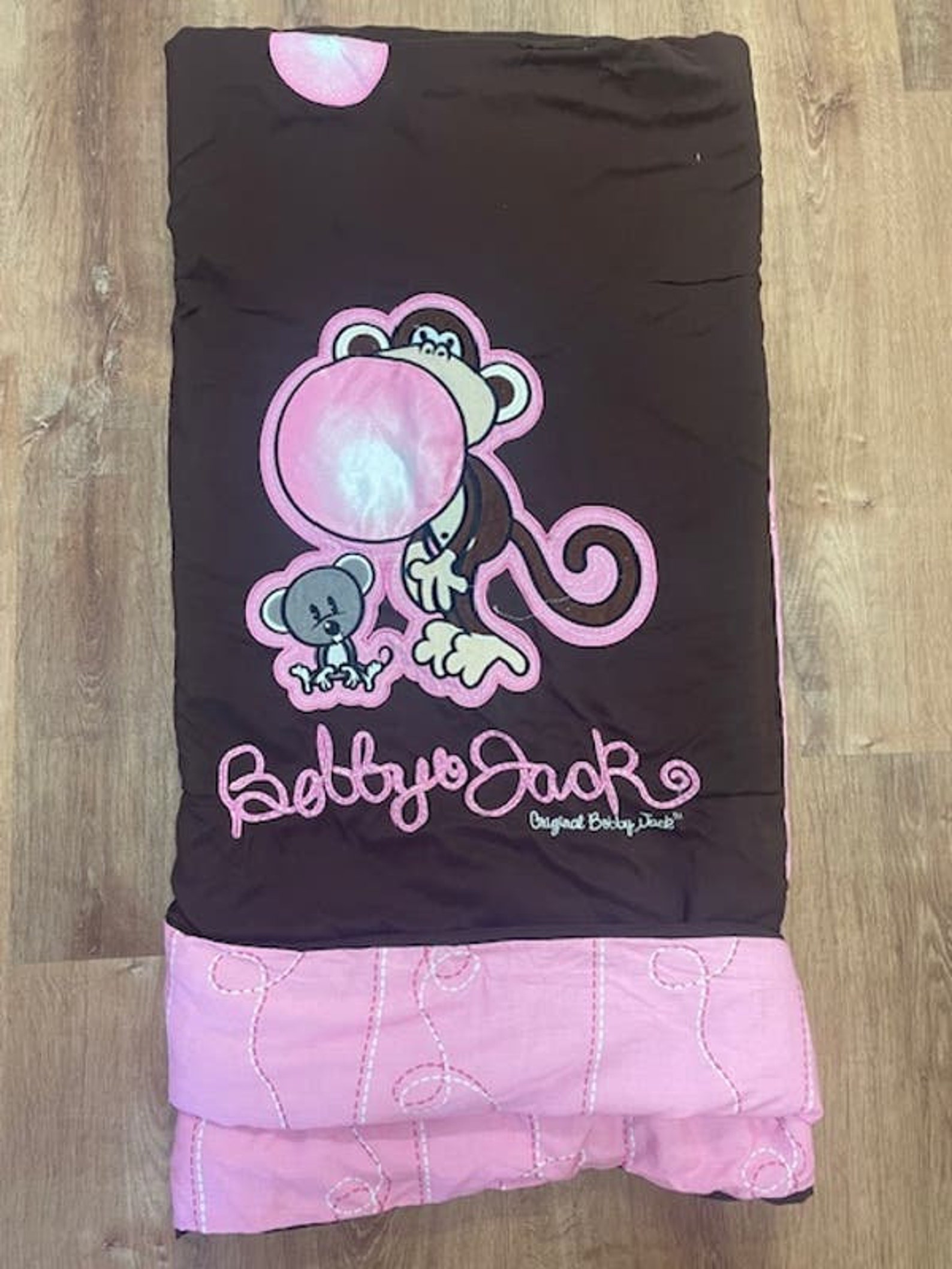 Y2K 2000s Original Bobby Jack Burst My Bubble Brown Pink Twin Comforter ...