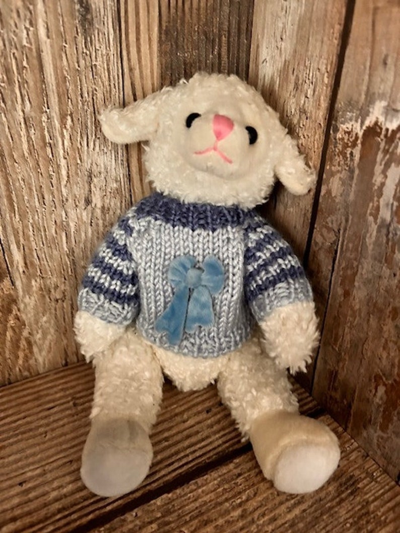 Vintage 1999 Hugfun Easter Pastel Spring Farm Animal Plush Stuffies Lot ...