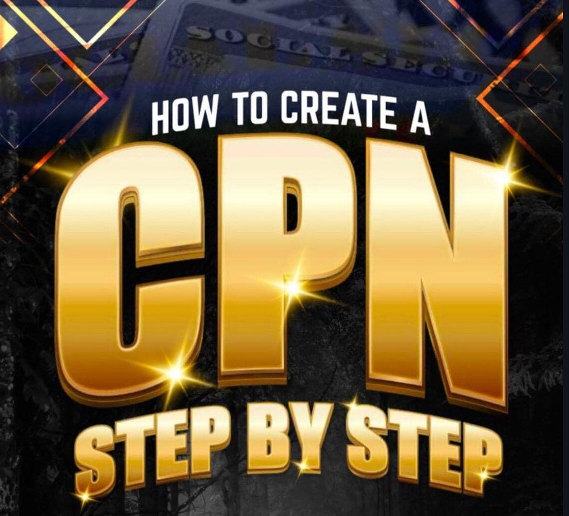 How to Create A CPN Ebook AND Video Step by Step, Cpn, Diy Cpn Guide, Tradelines - Etsy