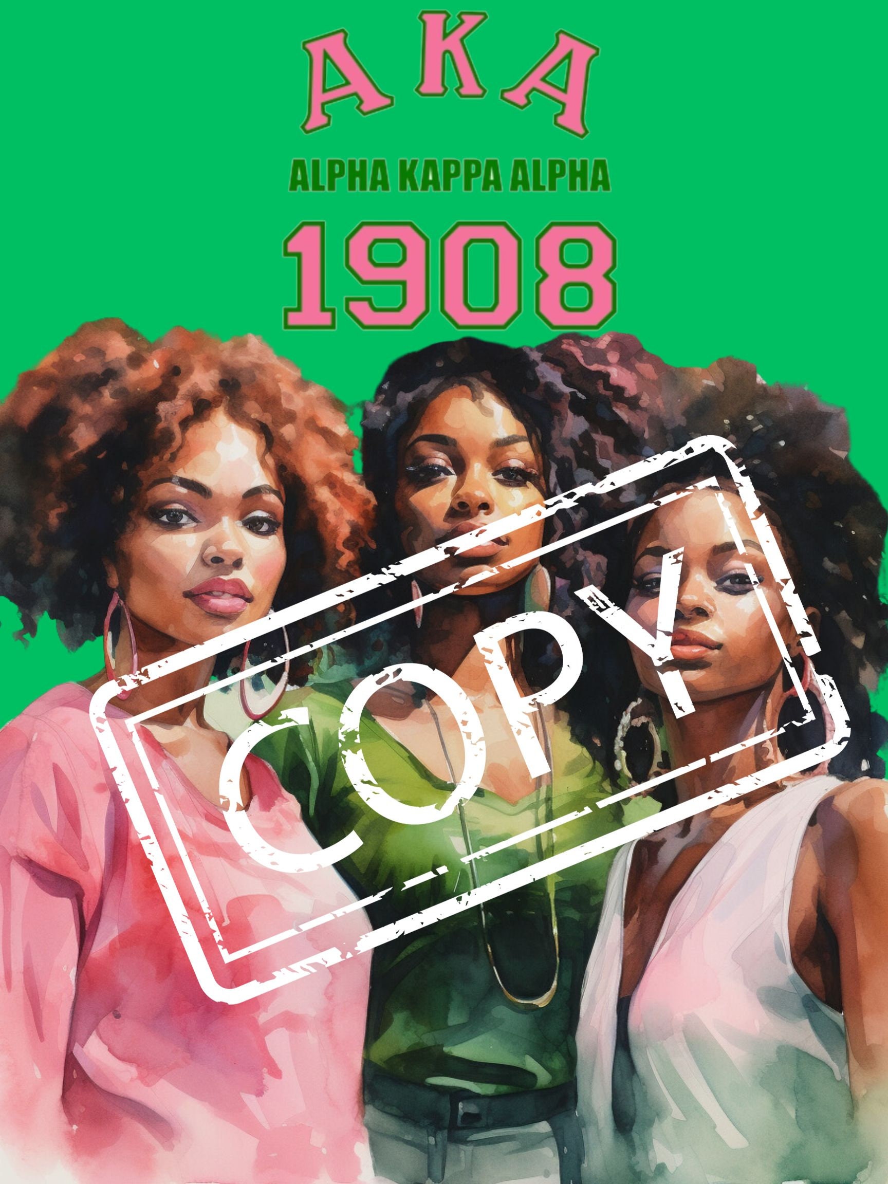 One Nine 08, AKA Clipart, AKA 1908 Sorority Jpg, Alpha Kappa Alpha ...