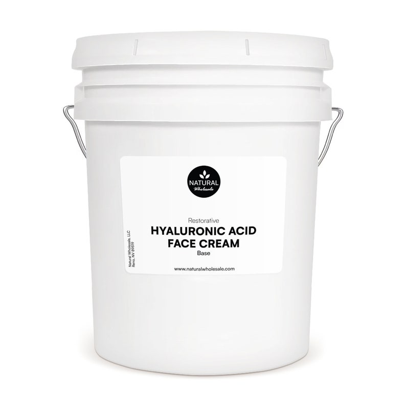 Restorative Hyaluronic Acid Face Cream Base Unscented Bulk Base Ready ...
