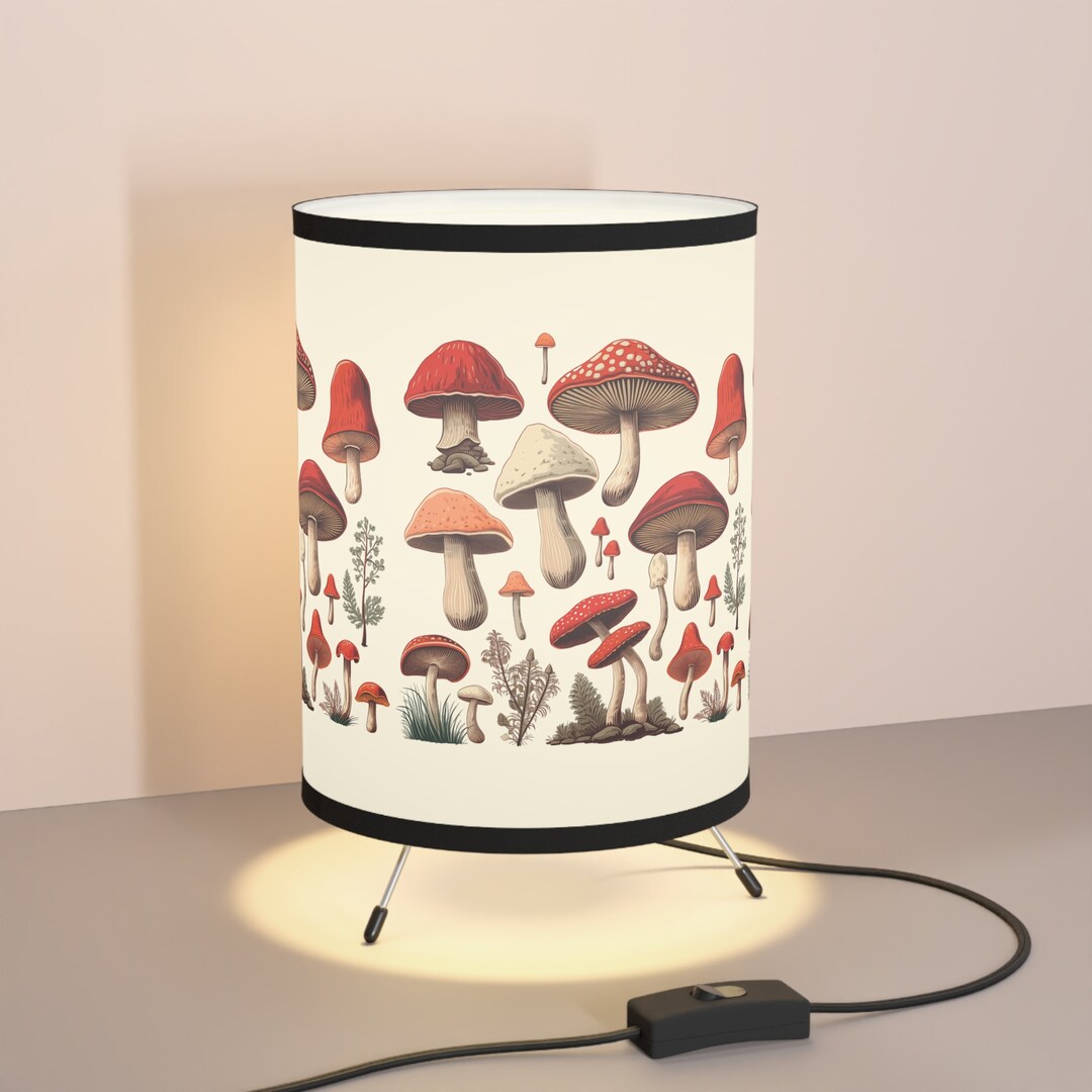 Mushroom Lamp, Mushroom Light, Mushroom Lover Gift, Mushroom Hunter ...