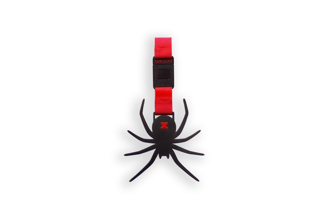 Black Widow Spider Tsurikawa Ring Shaped Car Handle Strap - Etsy