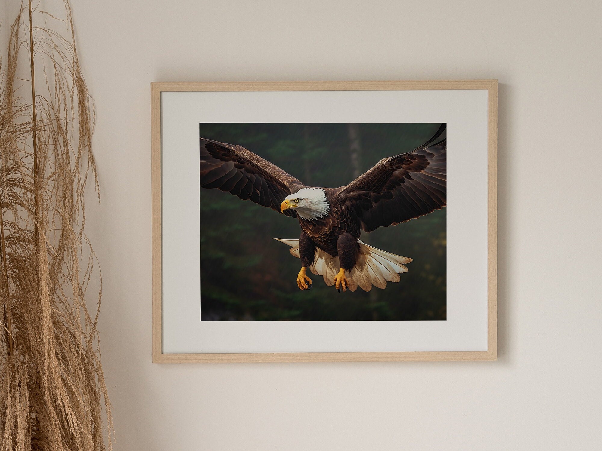 Printable Bald Eagle Wall Art Eagle Digital Download - Etsy