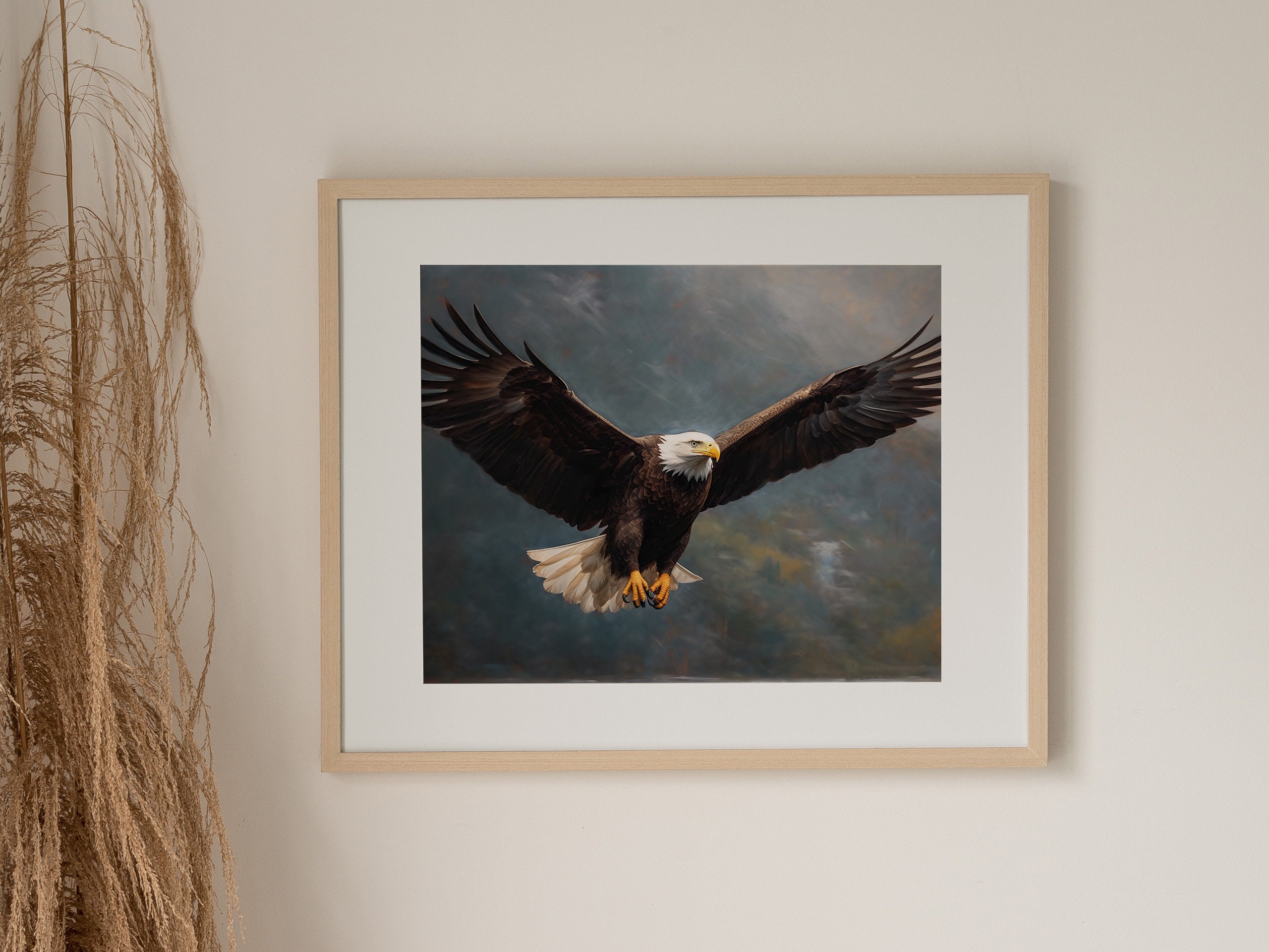 Bald Eagle Printable, Eagle Digital Download, Printable Art, Eagle Gift ...