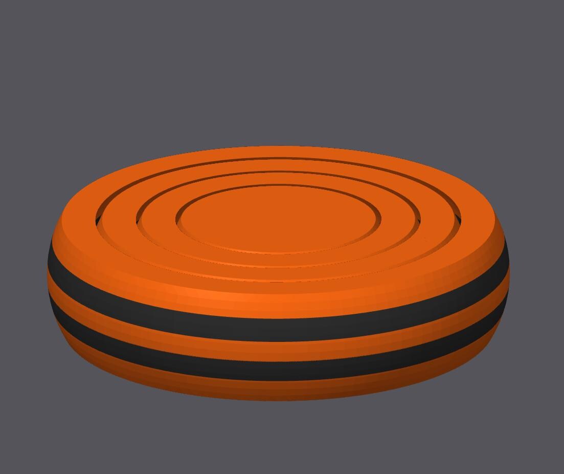 Gyroscope Fidget Spinning Toy With 3 Rings STL 3D Print File - Etsy