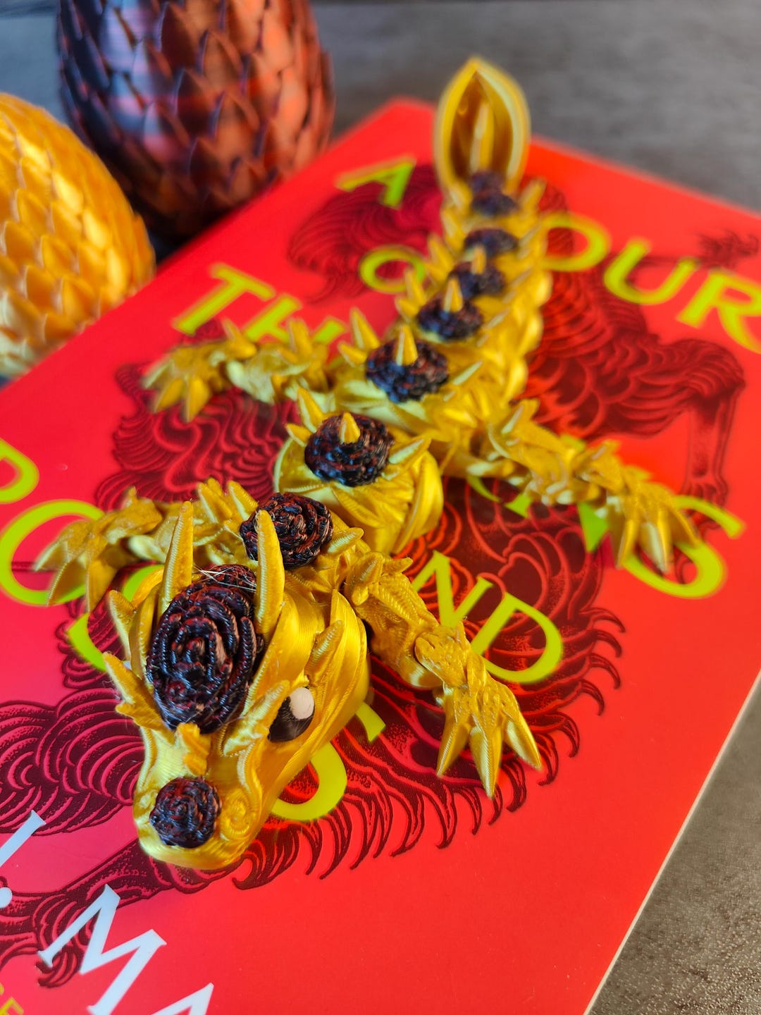 A Dragon of Thorns and Roses Baby Dragon - Thornbloom Hatchling ...