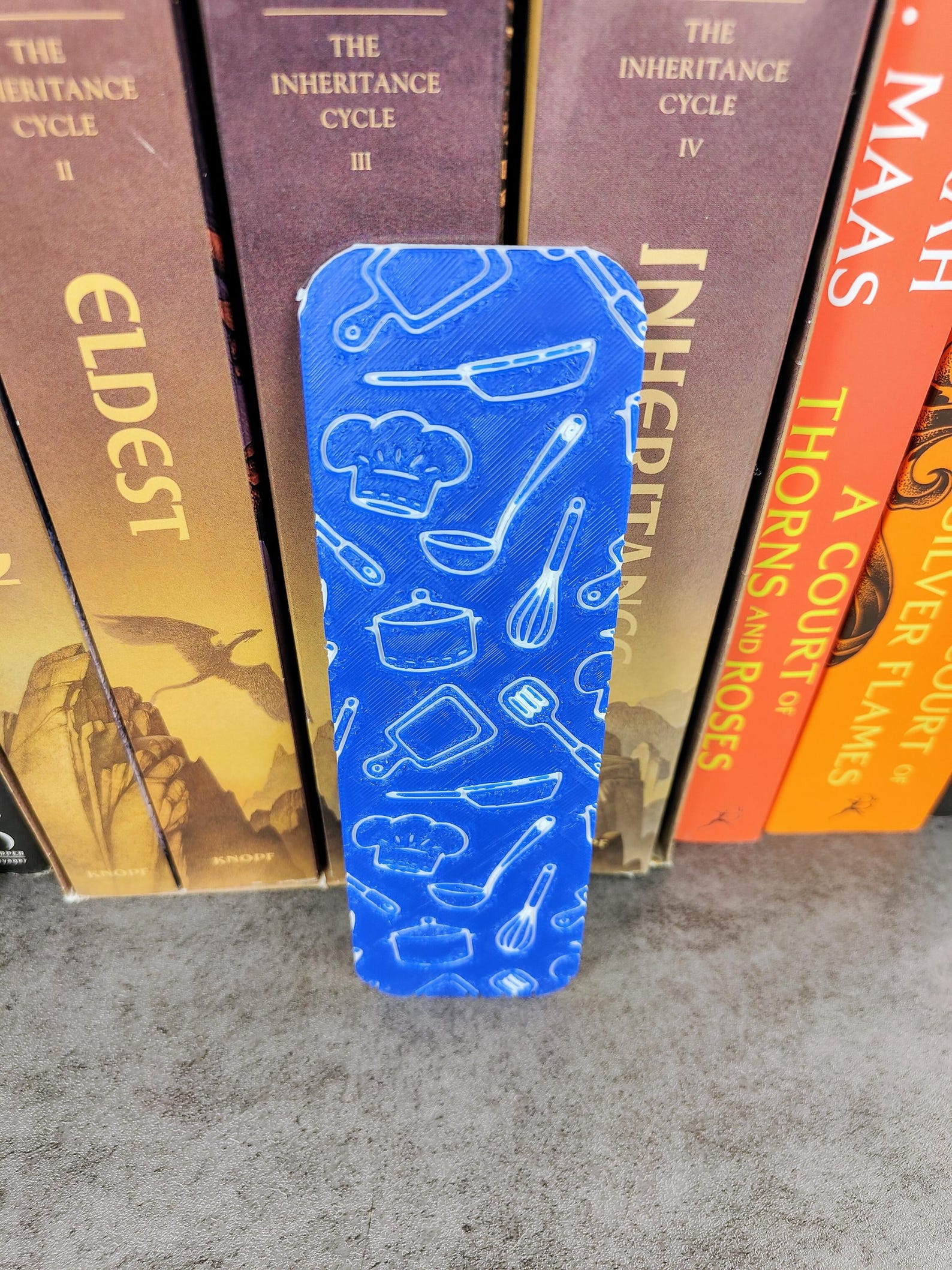 Cooking Bookmark 3D Printed - Cute Kitchen Design - Etsy