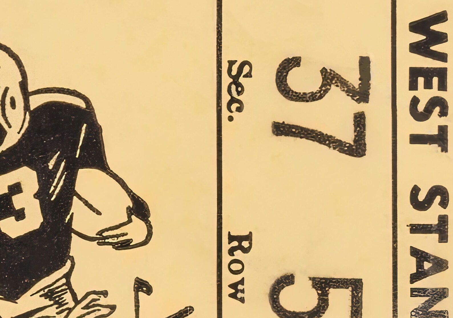 1943 Green Bay Packers Game Ticket Art Print - Vintage Football - Etsy