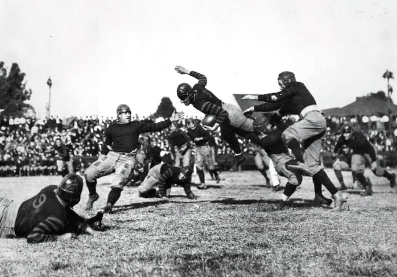 1920 DECATUR STALEYS (chicago BEARS) Print - Vintage Football Decor, N ...